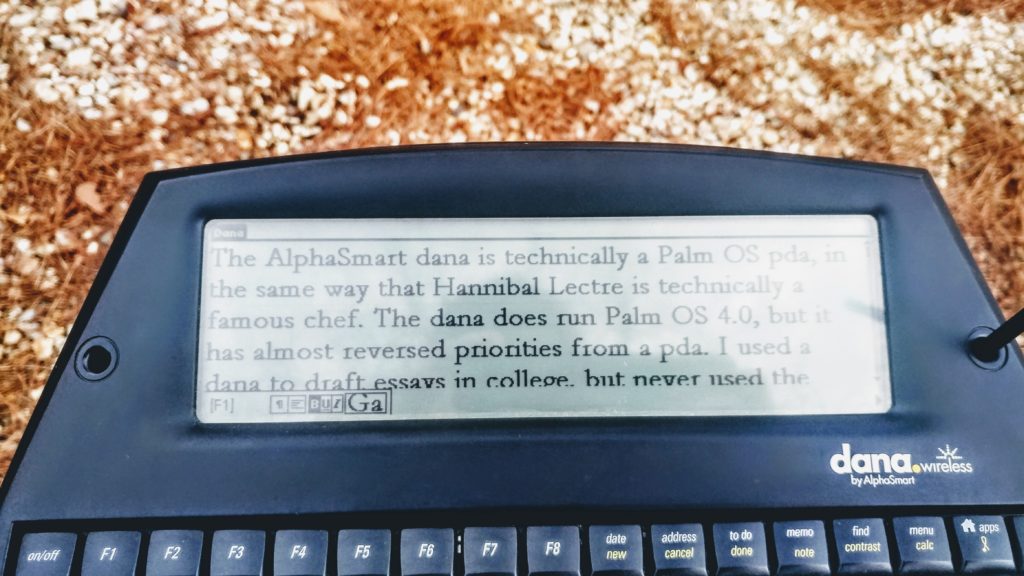 The AlphaSmart dana in 2019 – OSnews