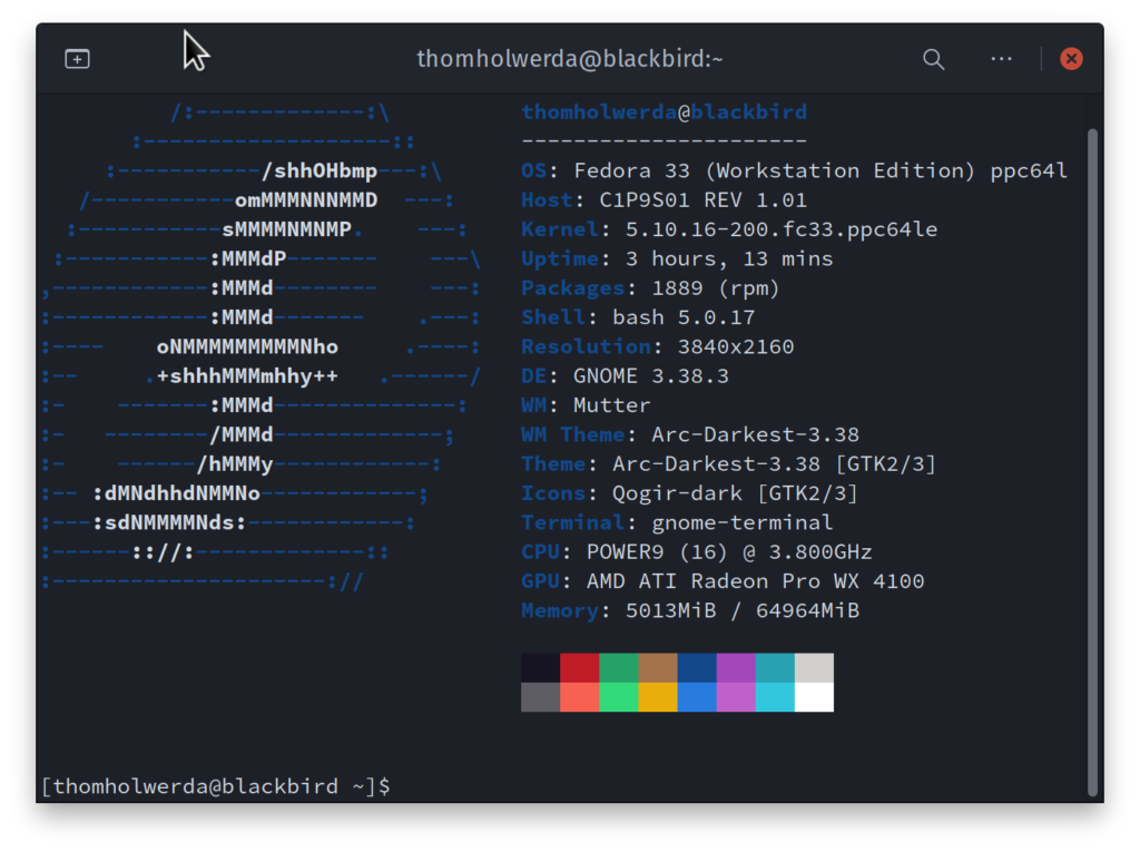 Review: Blackbird Secure Desktop – a fully open source modern POWER9 workstation without any ...